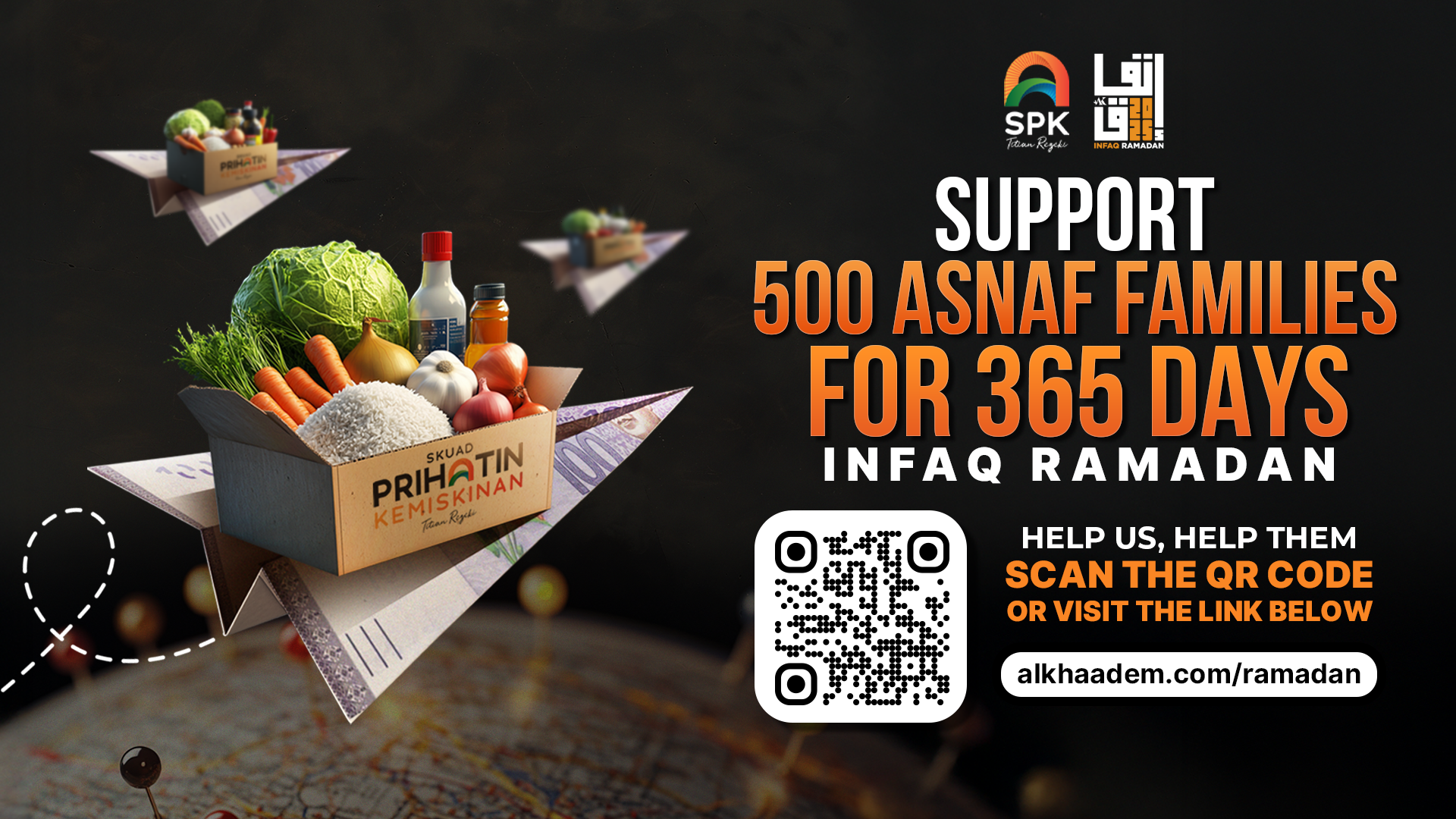 Infaq Ramadan - Feed 500 Families for 12 Months